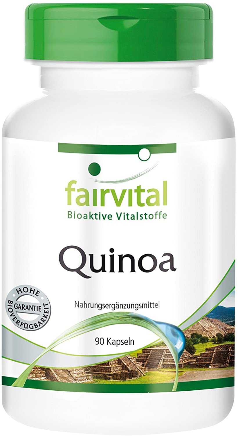Quinoa, Bote de 700mg. 8 aminoácidos esenciales. 90 cápsulas ...